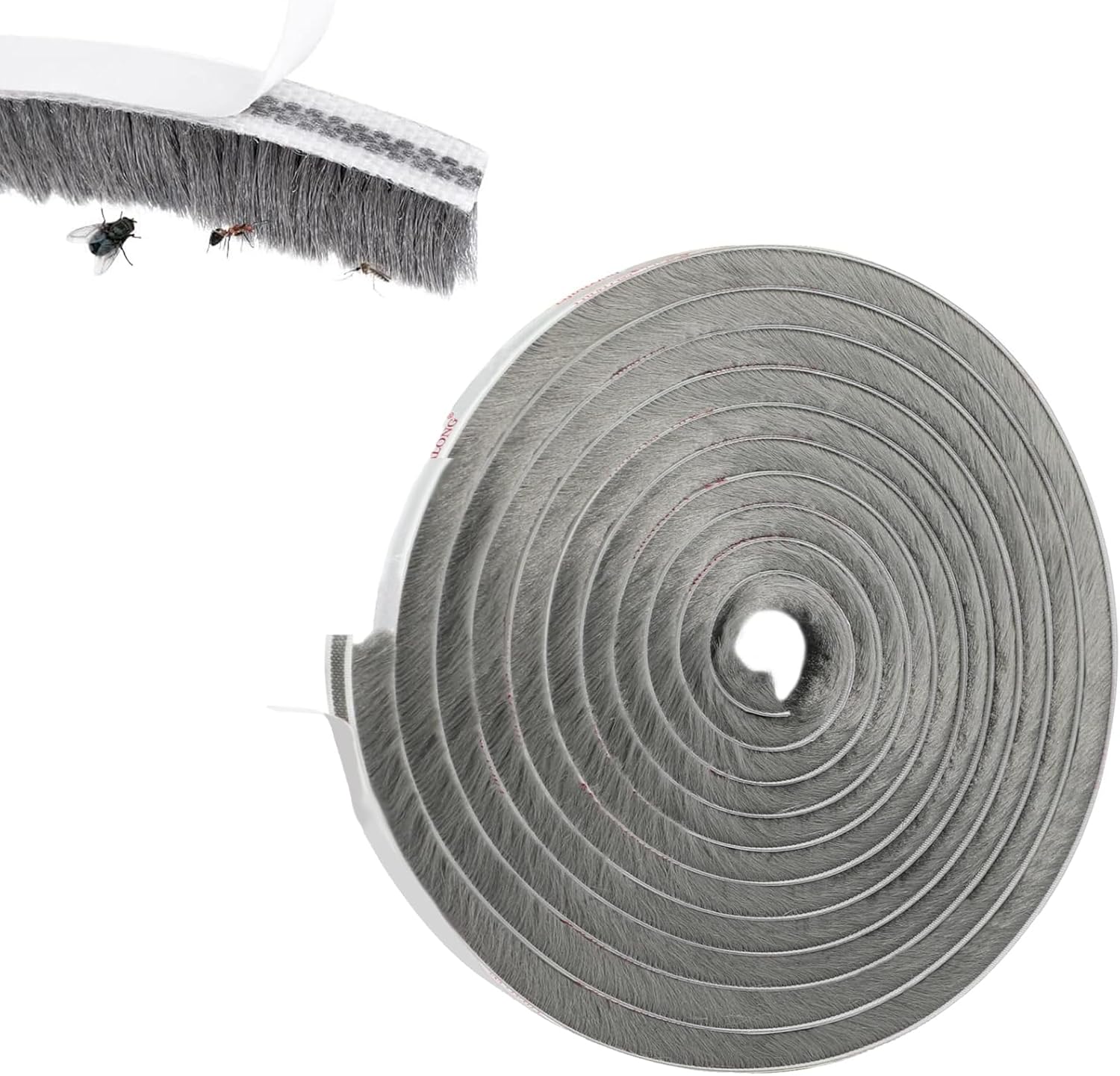 5M Adhesive Door Window Frame Brush Seal Weather Strip,Self-Adhesive ...