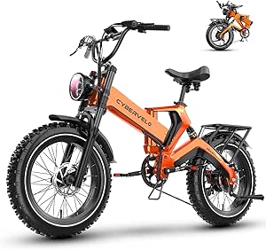 Amazon.com : 1000W(Peak 2000W)Folding Electric Bike for Adults,35MPH 100Mile,48V 25Ah Removable ...