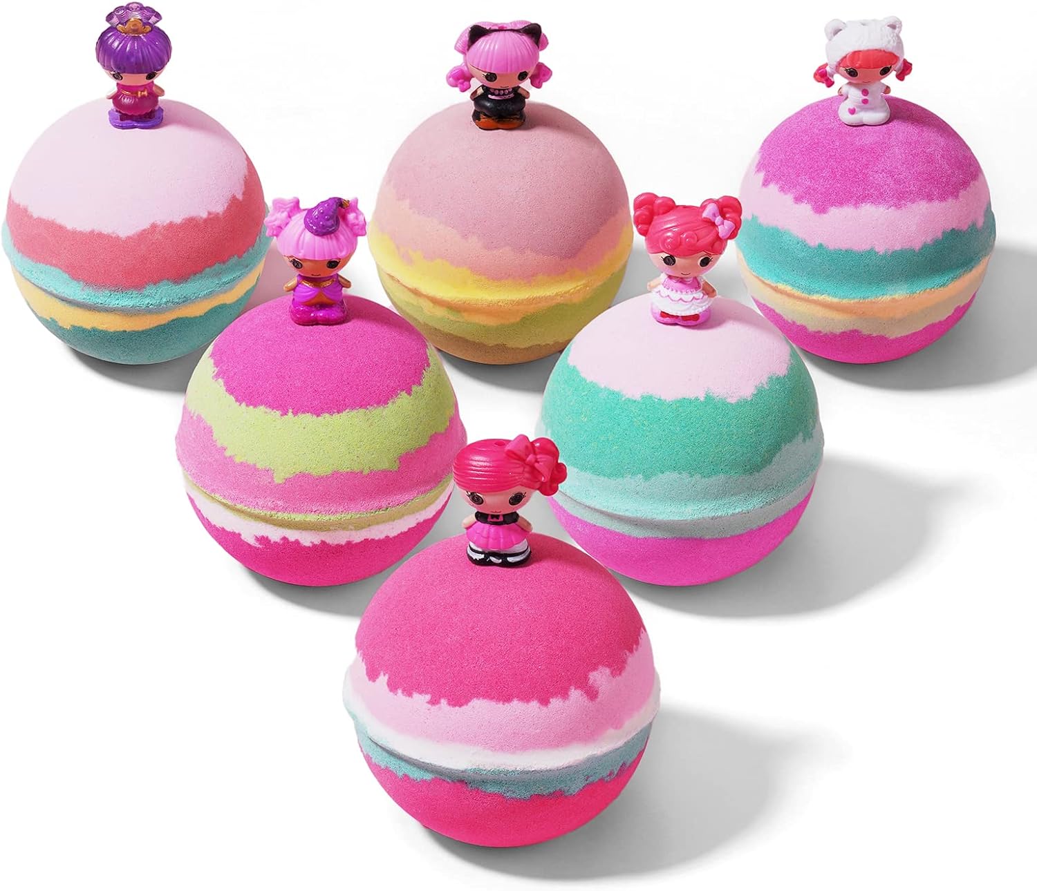 Amazon.com: Daisy Encens Kids Bath Bombs with Toys Inside - Princesses ...