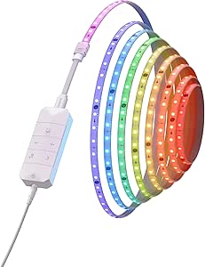 Nanoleaf Essentials Matter Lightstrip LED Strip Starter Kit Addressable ...