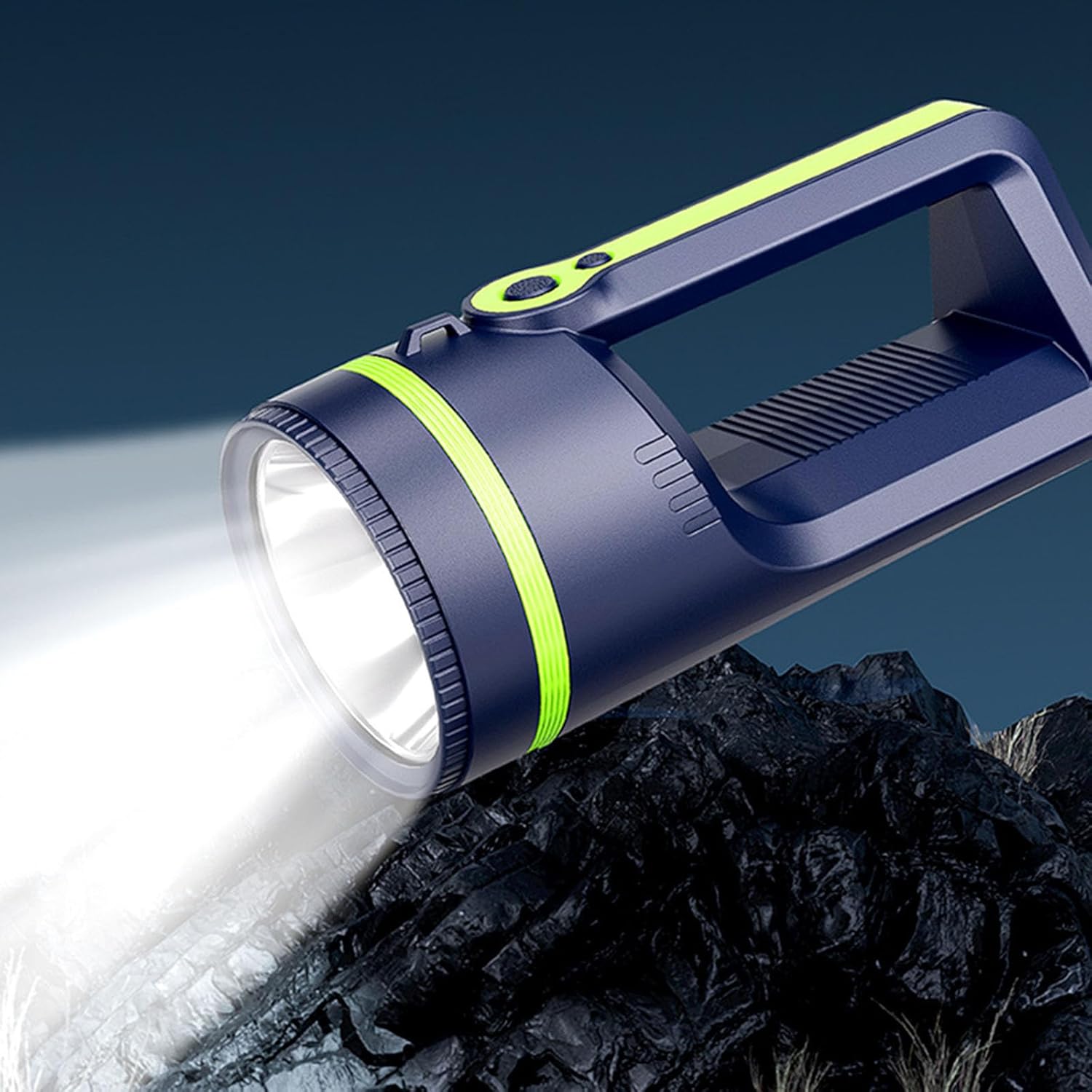 S SUNSBELL Powerful Flashlights,5 Speed Adjustment USB Rechargeable ...