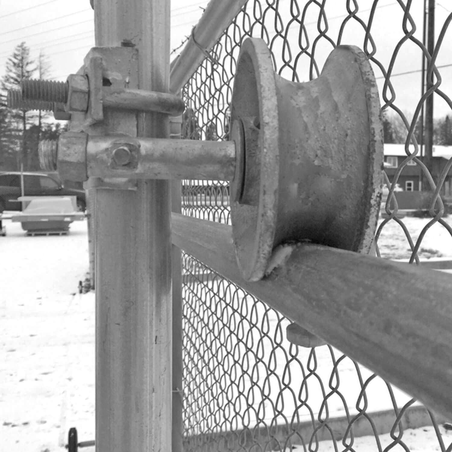 Chain Link Fence Rolling Gate Kit Chain Link Fence Gates | SONCO