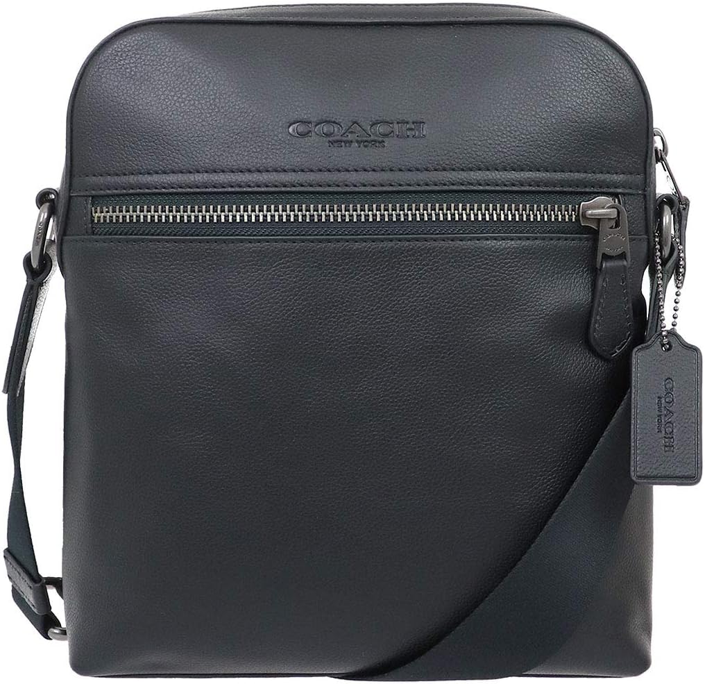 Amazon | [コーチ] ショルダーバッグ 斜めがけ メンズ レディース レザー 肩掛け可能 ブラック 4007-qbbk [並行輸入品 ...