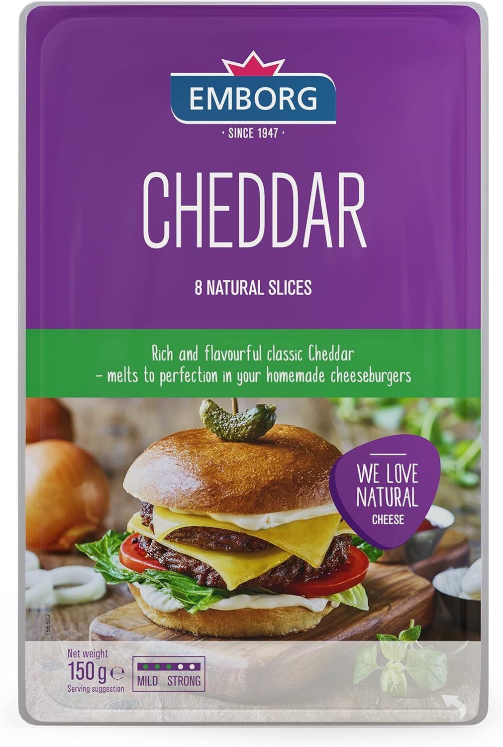 Emborg Cheddar Natural Sliced Cheese : Amazon.sg: Grocery