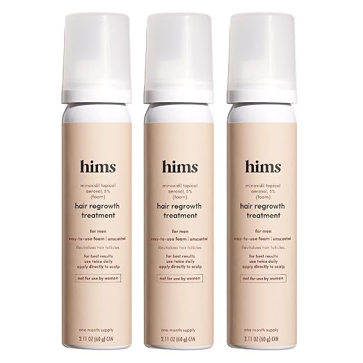 Amazon.com : hims Extra Strength Hair Regrowth Treatment for Men with 5 ...