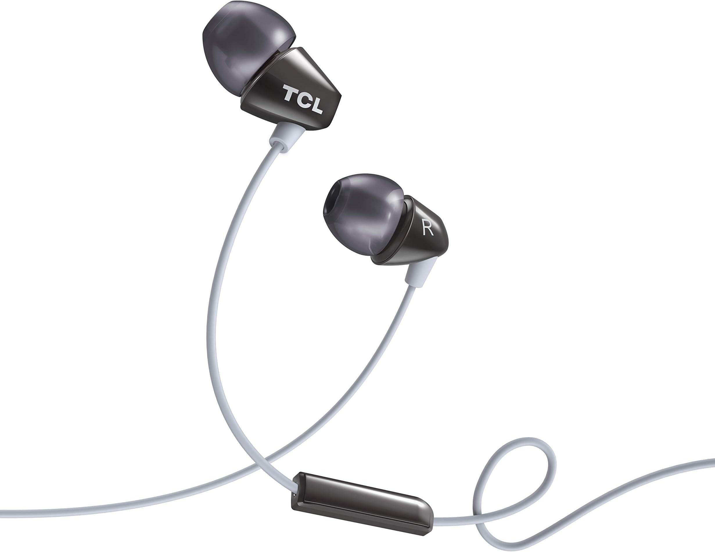 Amazon.com: TCL Actv100 in-Ear Earbuds Active Noise Isolating Wired ...