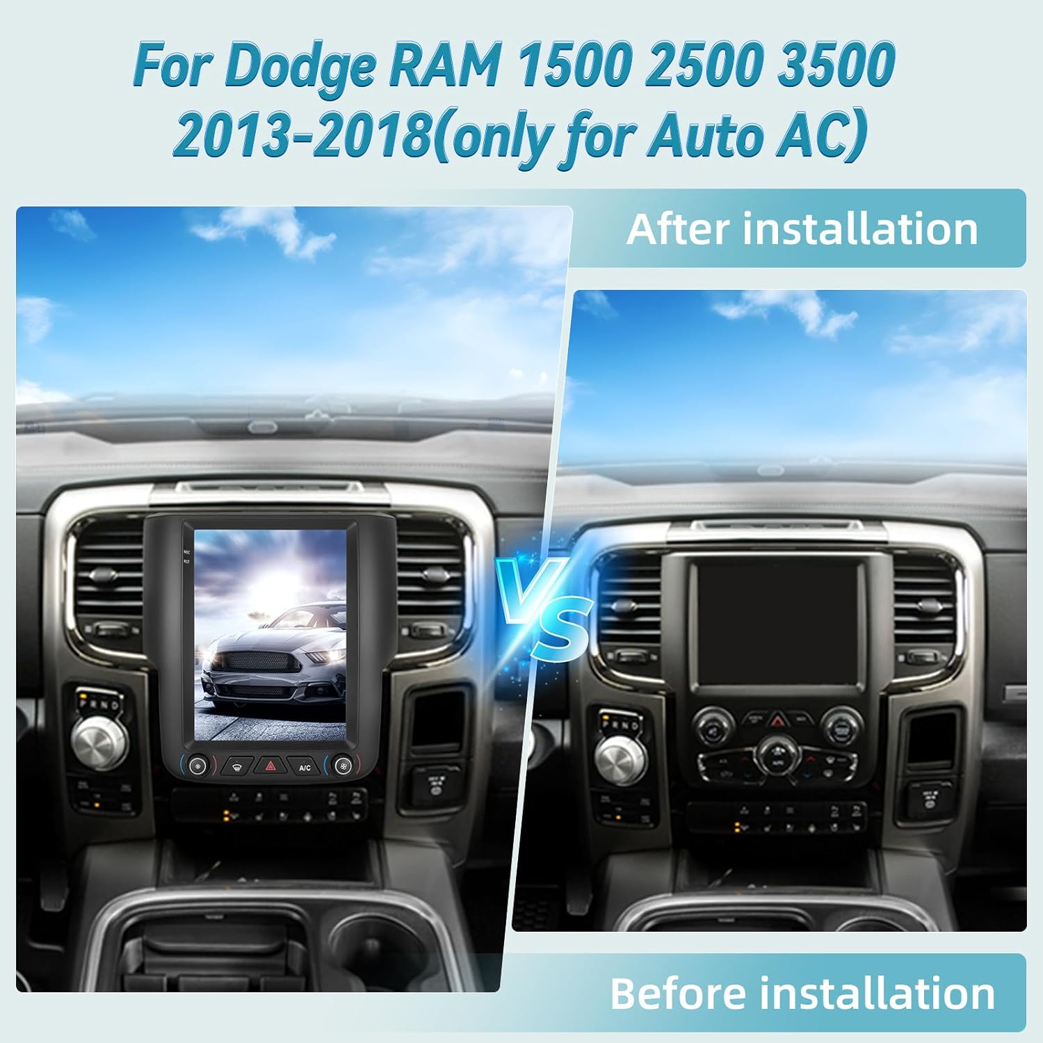 EKAT Android Car Stereo Instruction Manual for Dodge RAM 1500 2500 3500 ...