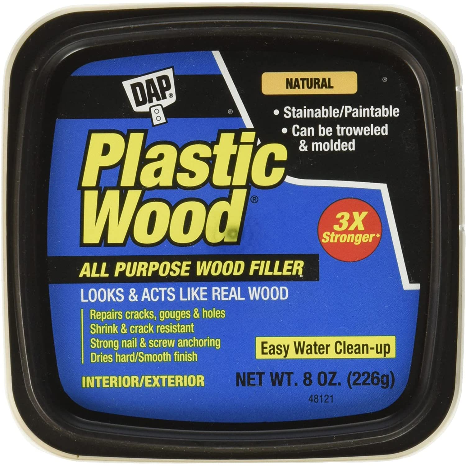 Exterior Wood Filler DAP Plastic Wood Latex Wood Filler By DAP At Fleet ...