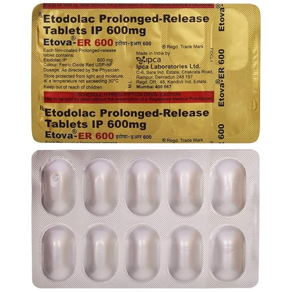 Etova-er 600 - Strip of 10 Tablets : Amazon.in: Fashion