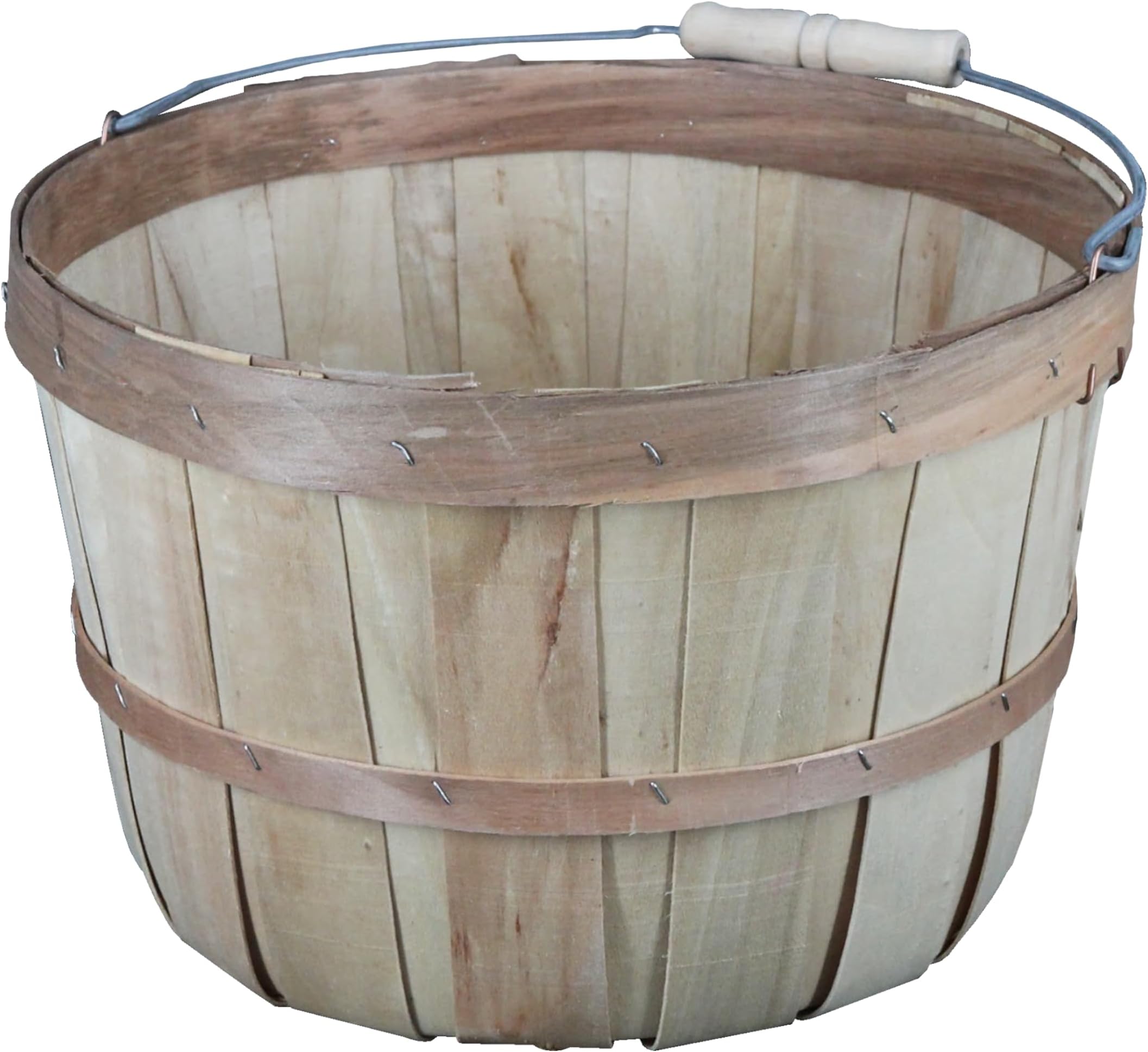 Amazon.com: 1/2 Bushel Wood Produce Baskets : Home & Kitchen