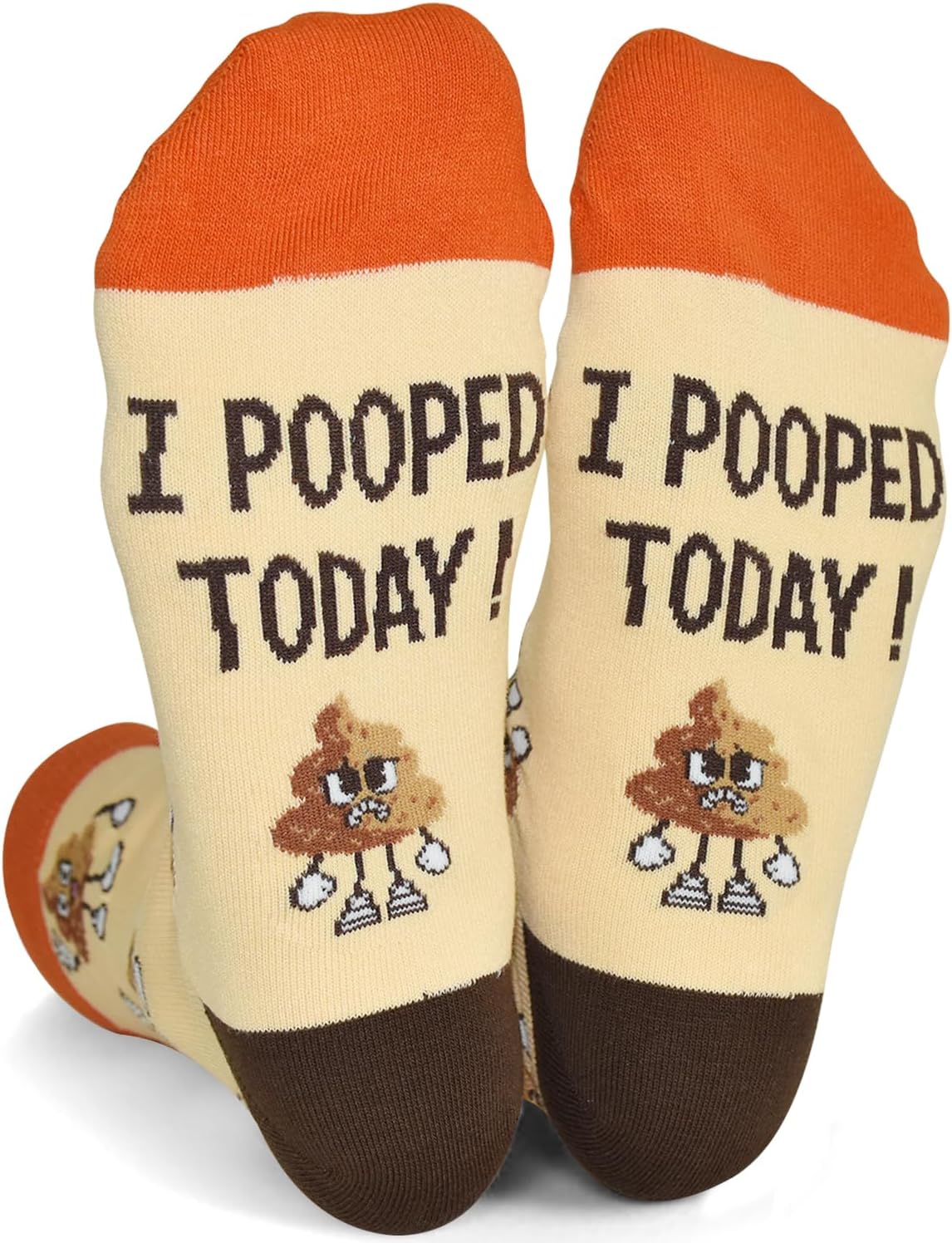 Amazon.com: Unisex Funny Poop Gag Gifts, Novelty Silly Pooped Crew ...