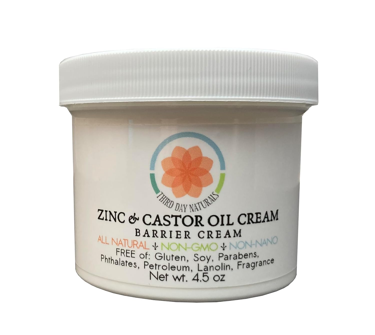 Amazon.com : TD Naturals Zinc and Castor Oil Cream – Non-Nano and Non ...