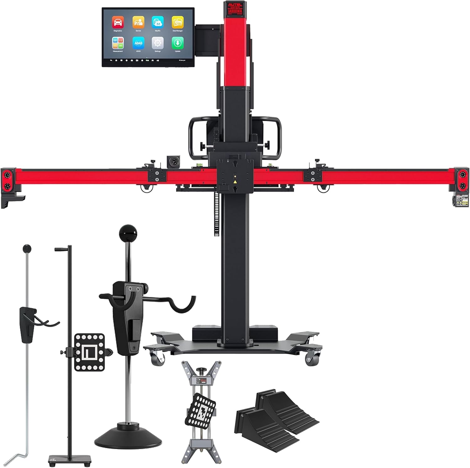 Amazon.com: Autel MaxiSYS IA900WA, ADAS Calibration Wheel Alignment 24 ...
