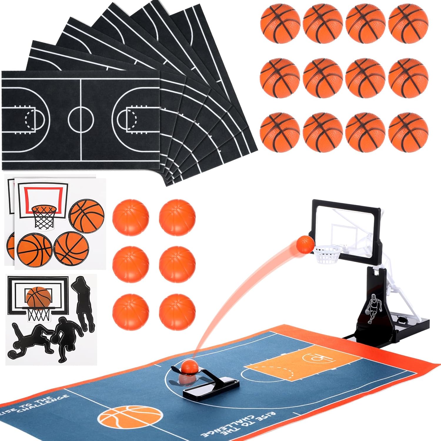 Amazon.com: Soulchen 36 Pcs Basketball Table Decorations Centerpieces ...