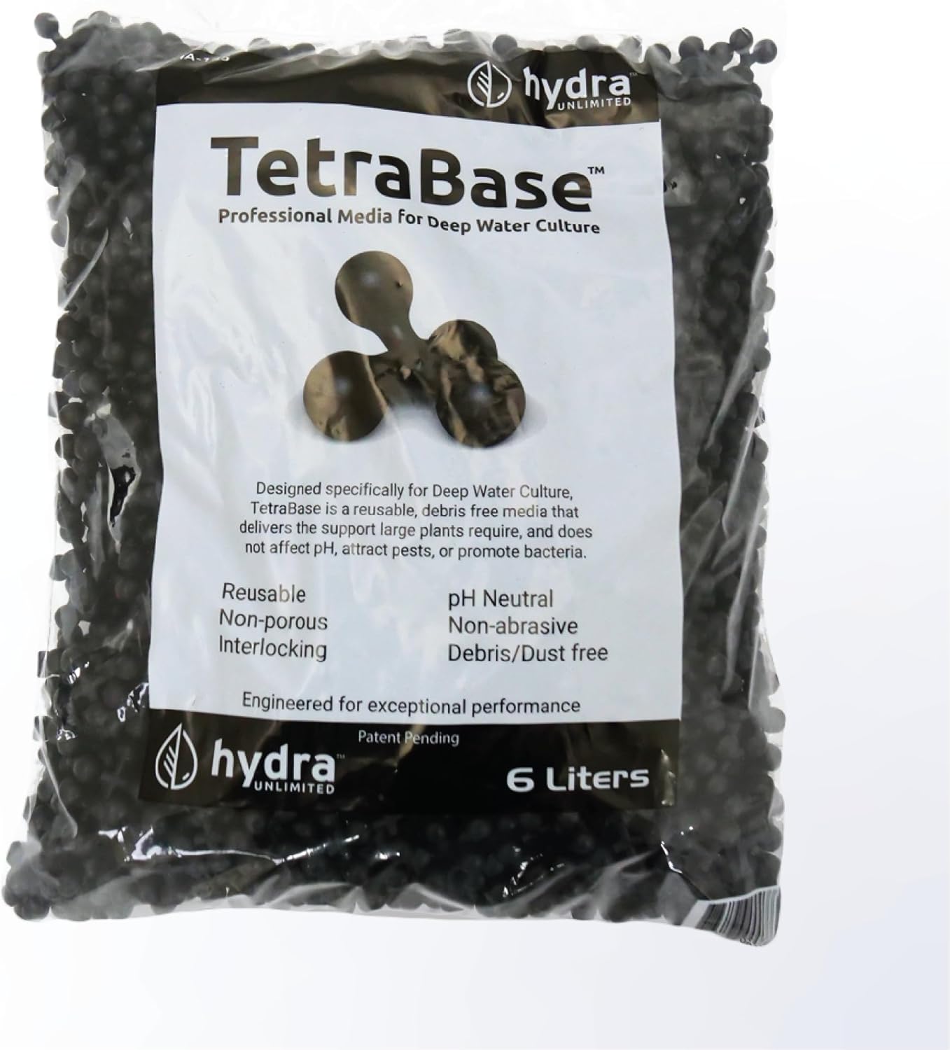Amazon.com : TetraBase Hydroponic Grow Media 1 Liter Bag | Reusable, pH ...