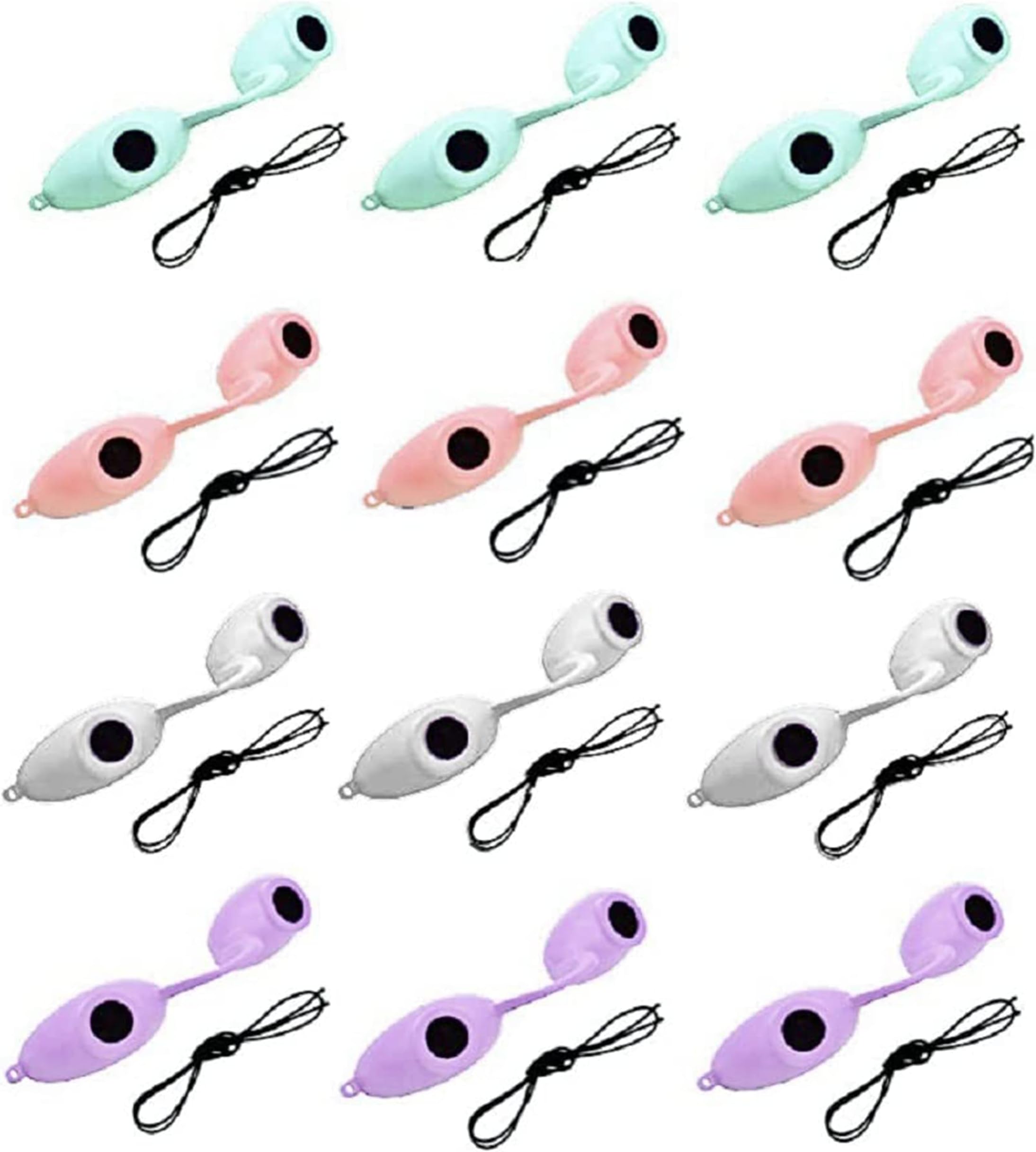 Amazon.com: Super Sunnies Tanning Goggles - 12-Pack Flexible Assorted ...