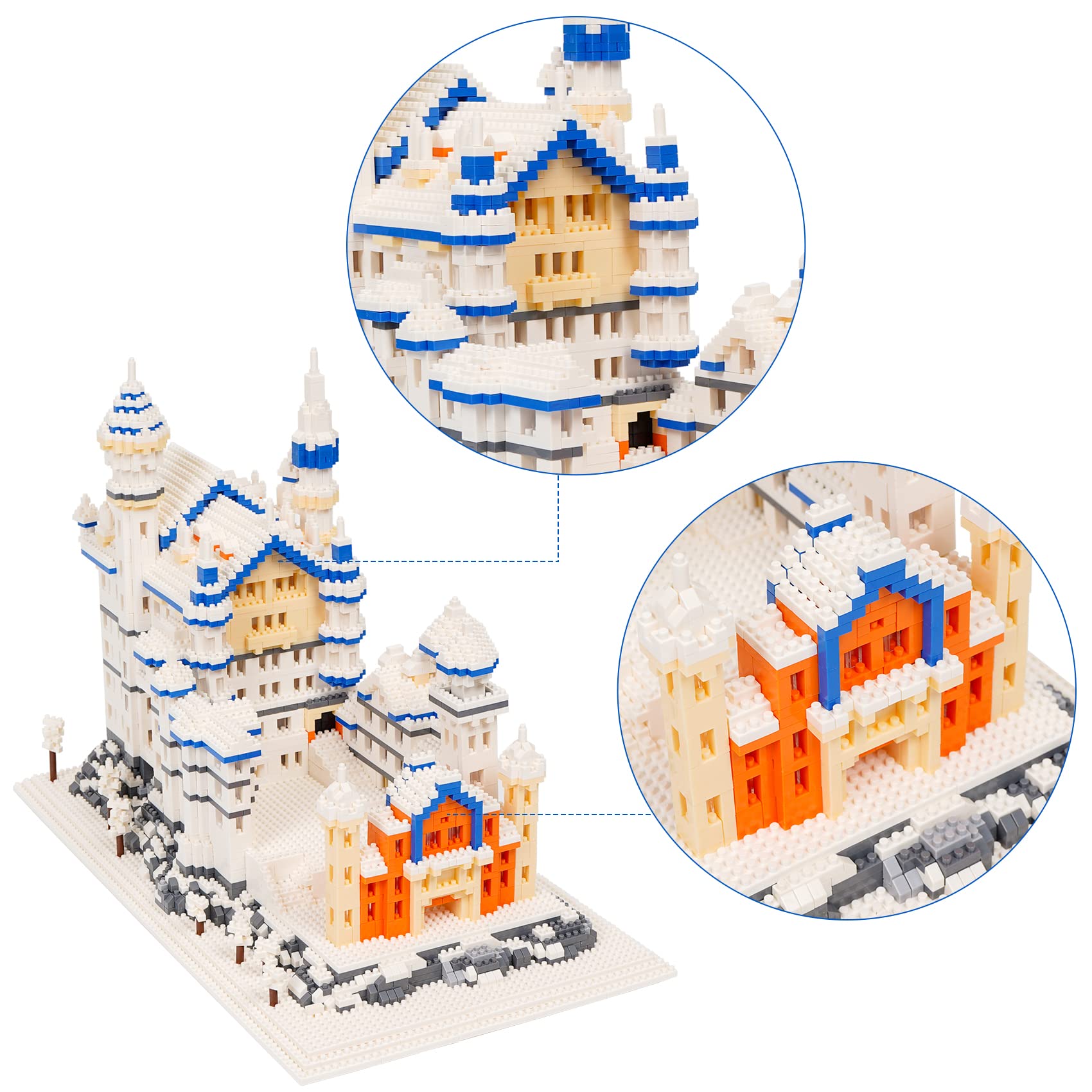 Snapklik.com : Building Block Set, Famous World Architecture Model ...