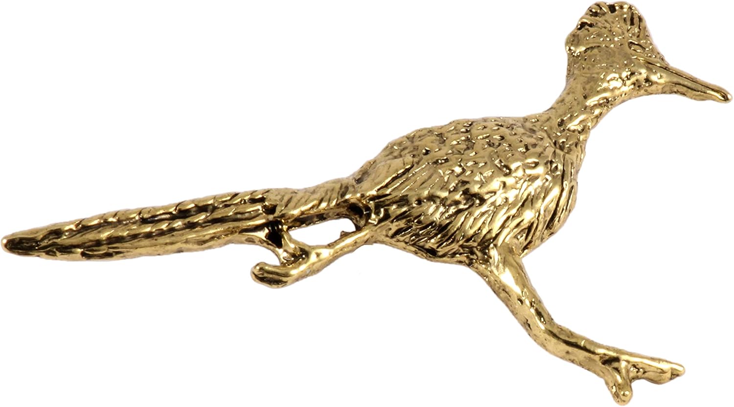 Amazon.com: Creative Pewter Designs Gold Plated Roadrunner Pin BG120 ...