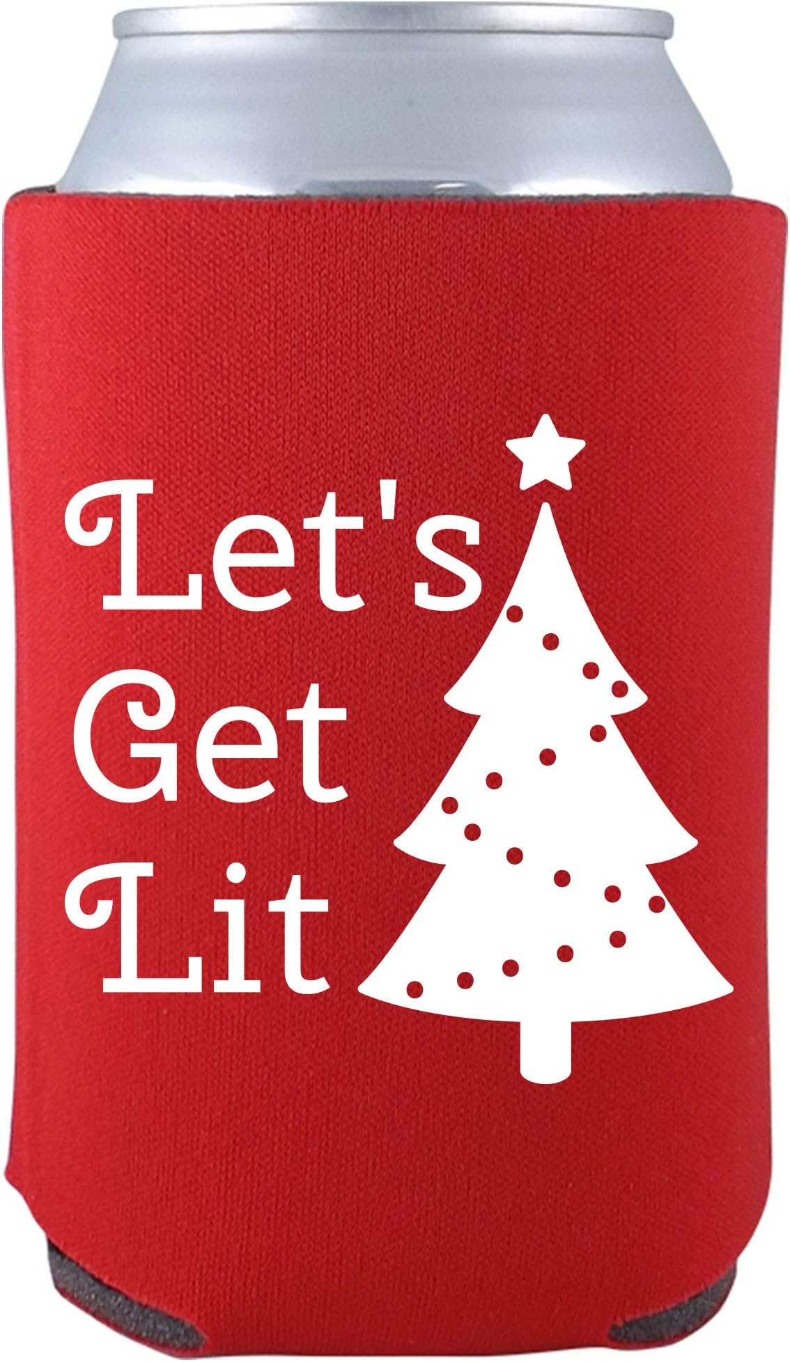 Amazon.com: FUN LAVIE 12 Pack Christmas Can Coolers Sleeves Neoprene ...