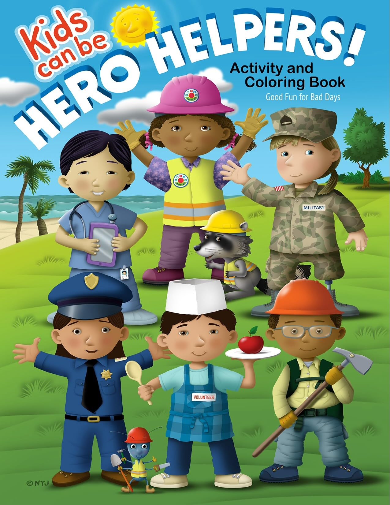 Kids Can Be Hero Helpers - Activity Book for Kids: Brittany Perkins ...