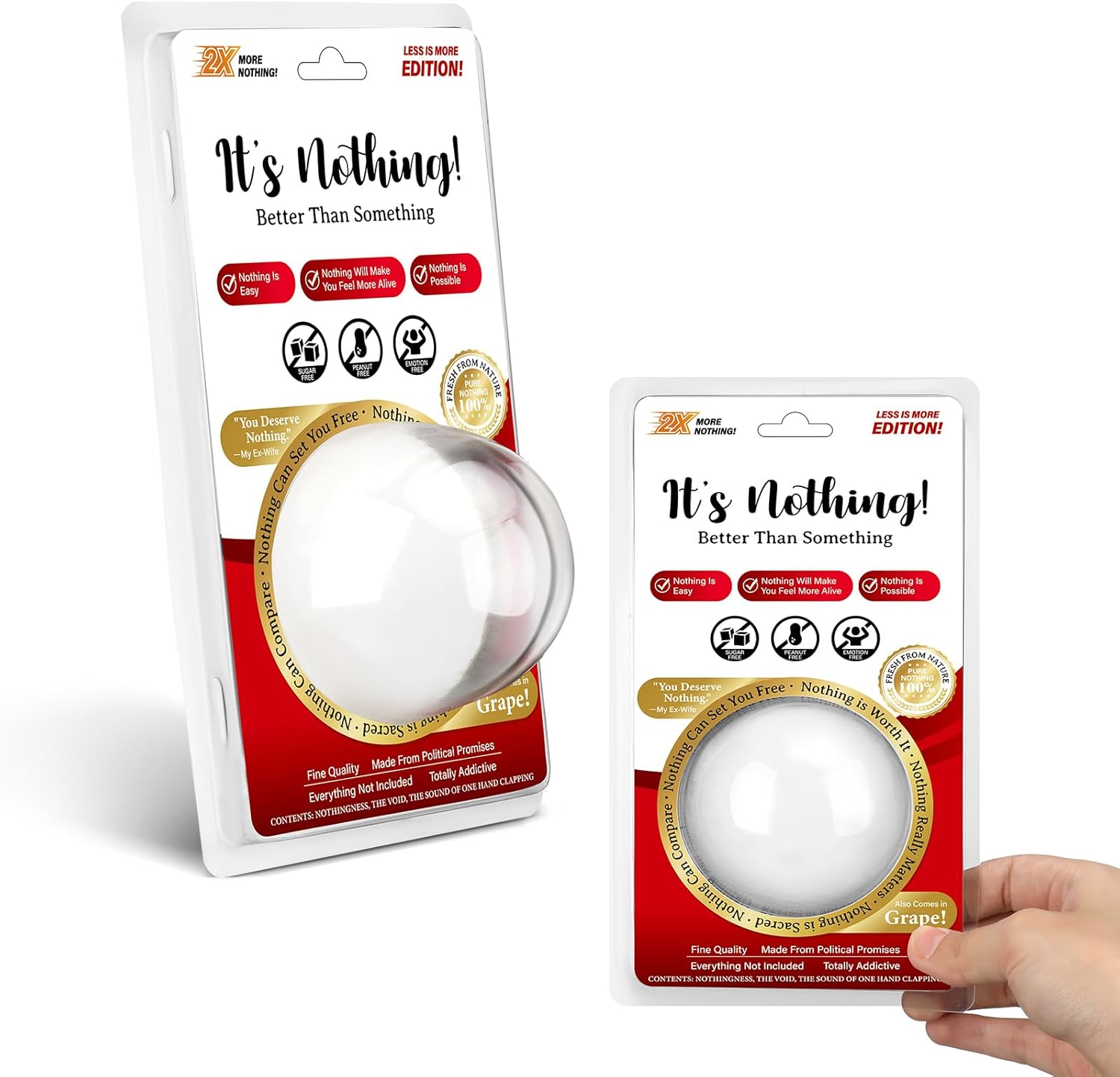 Amazon.com: Simgoing It's Nothing Gag Gift Funny Christmas Prank Gift ...