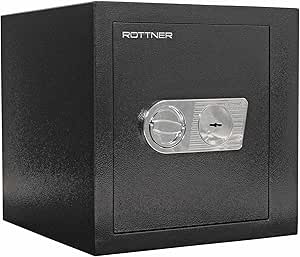 Rottner Monaco 45 Value Protection Safe EN1 Double-bit Lock 2 Keys ...