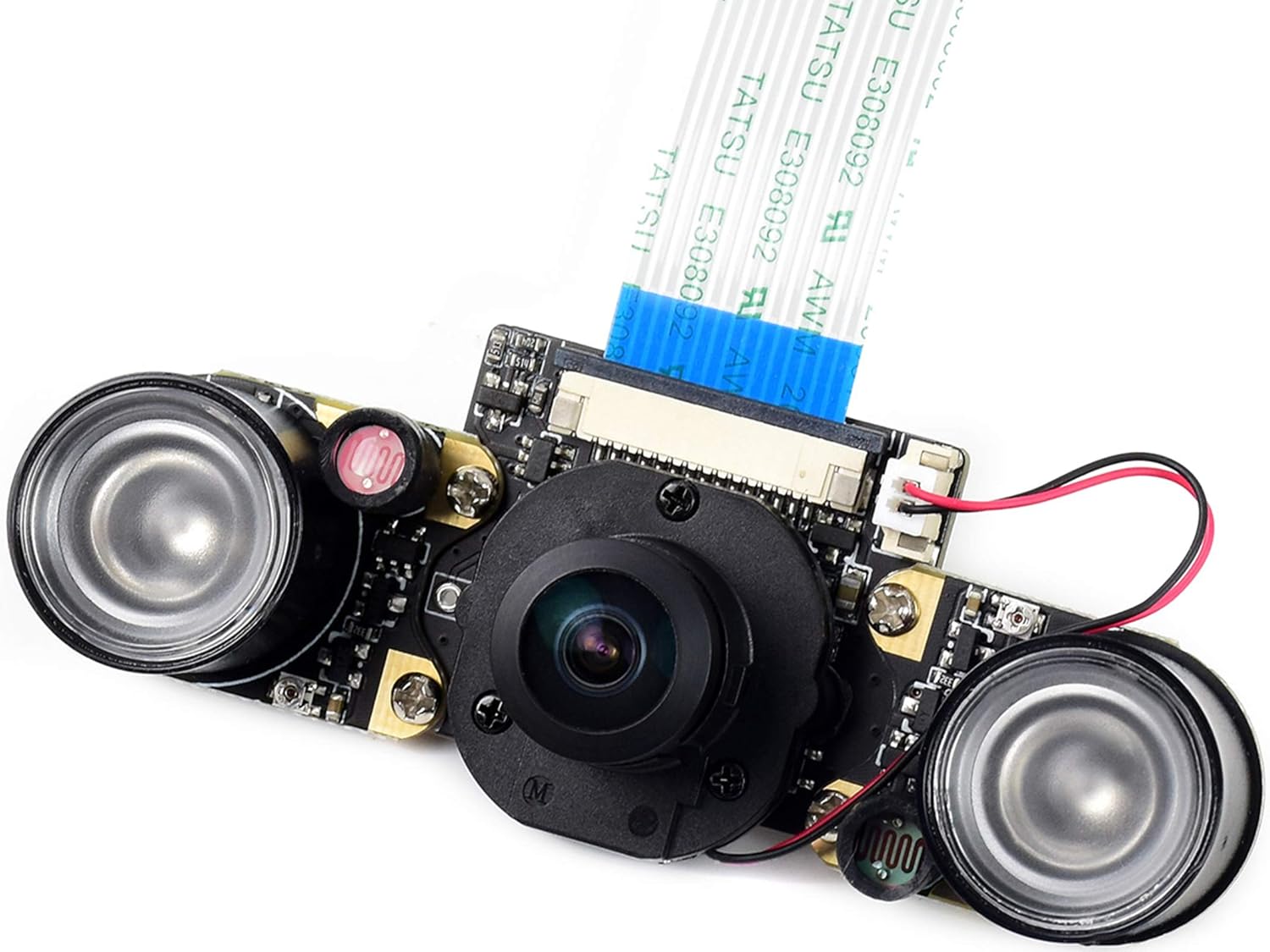 IMX219-160 IR-Cut Camera with Infrared LEDs 8MP Pixels 162° FOV IR-Cut Infrared Night Vision,for ...