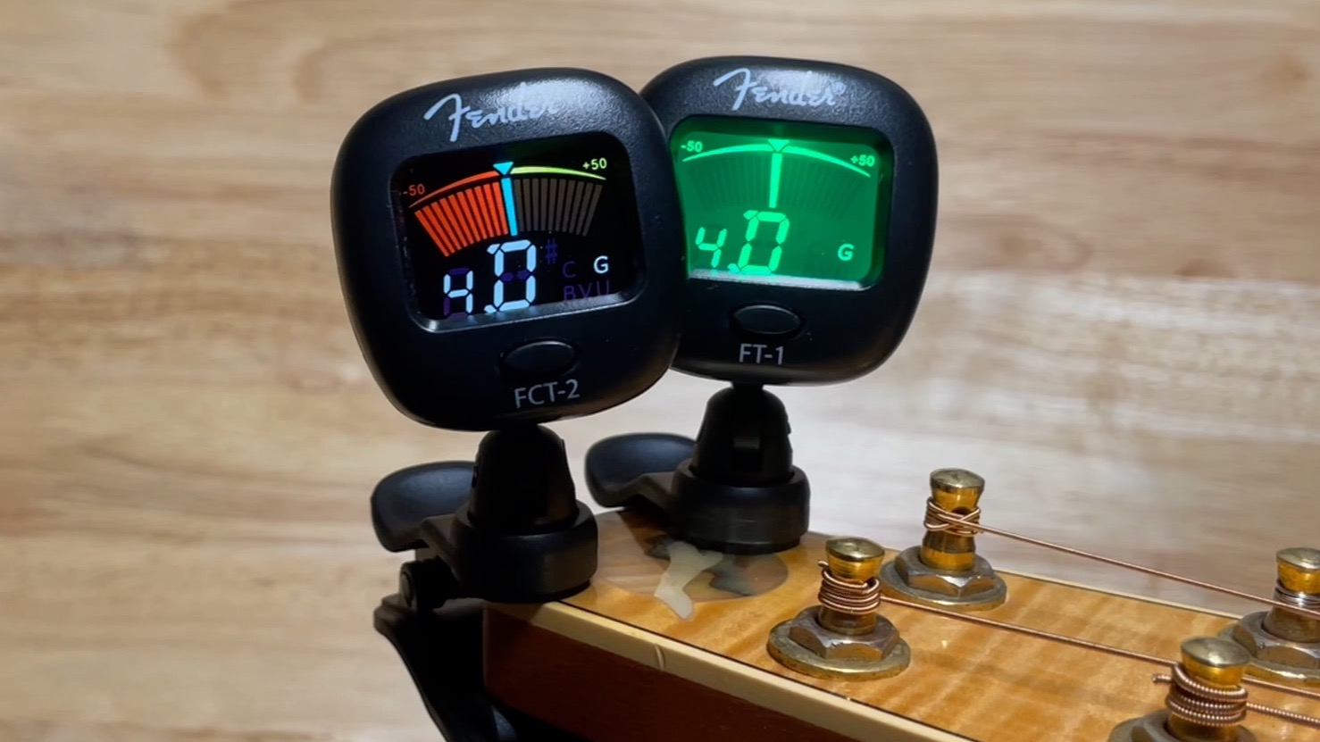Watch Fender FCT-2 Tuner vs Fender FT-1 Tuner #thisorthat on Amazon Live