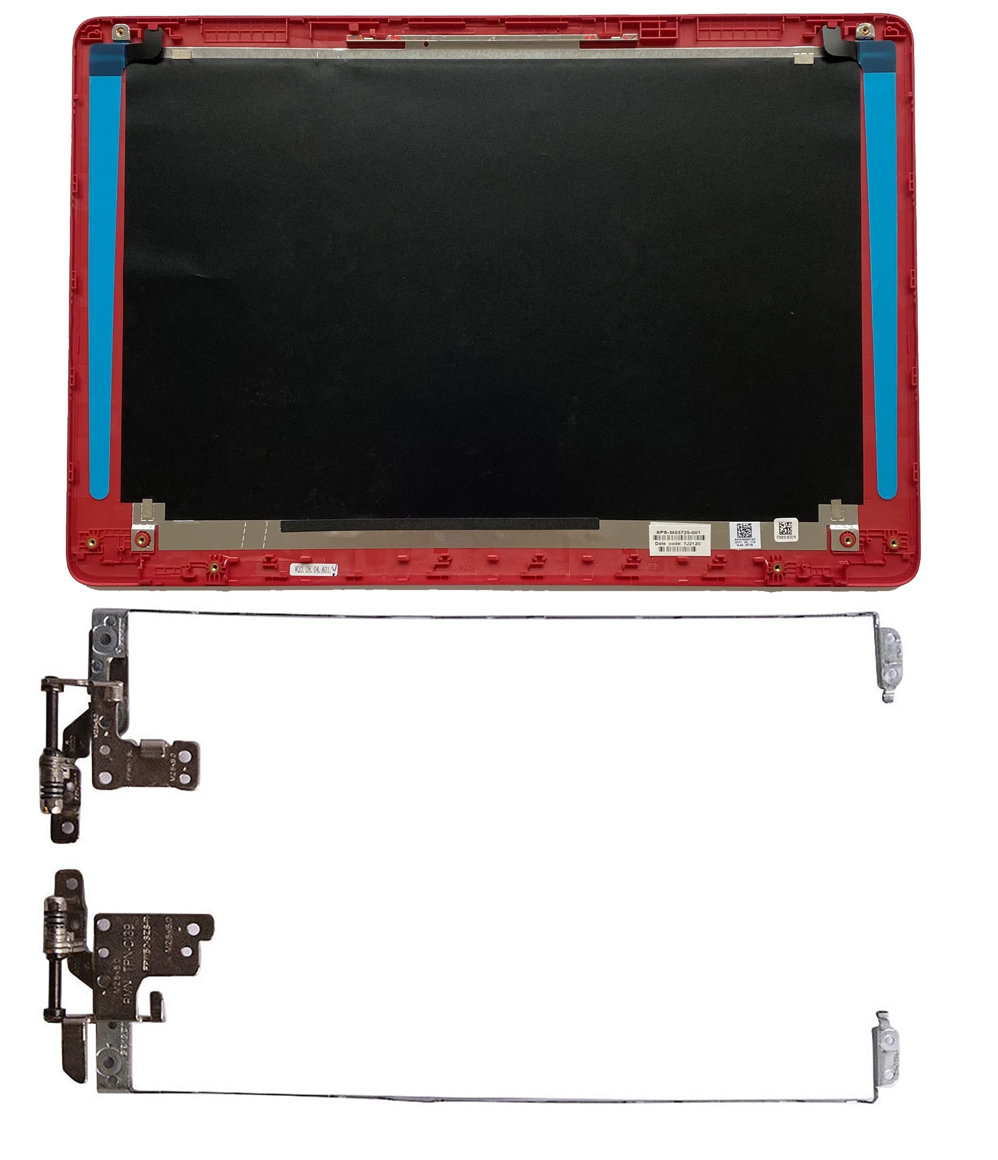 LTPRPTS Replacement Laptop LCD Cover Back Rear Top Lid with Hinges for ...