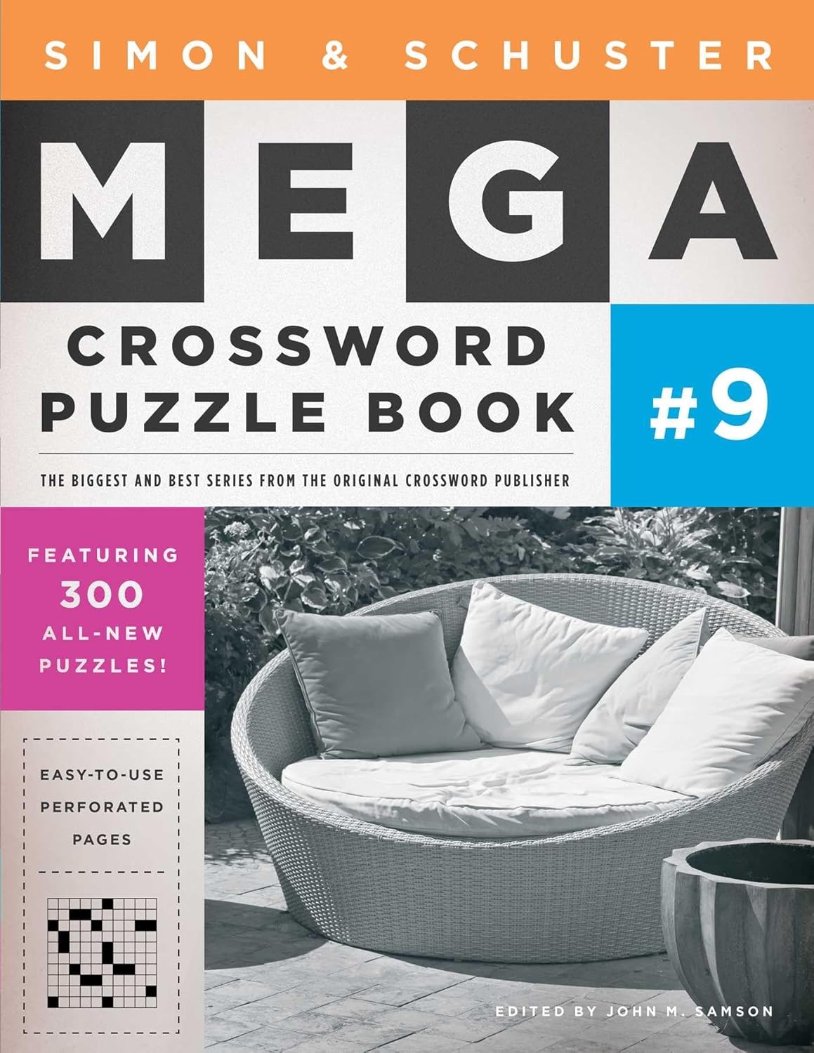 Simon & Schuster Mega Crossword Puzzle Book #9 (9): Samson, John M ...