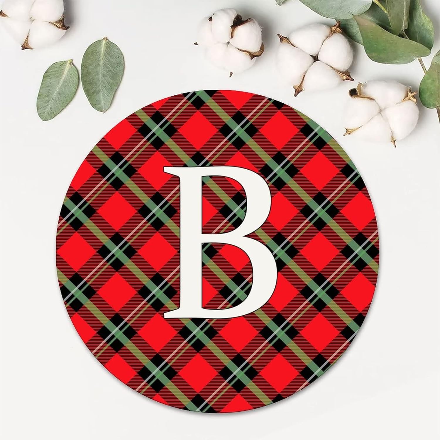 Amazon.com: 100pcs Round Stickers 1.5 Inch,Initial Letter Monogram B ...