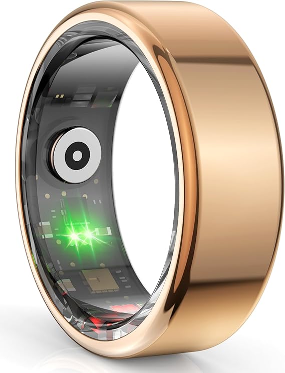 Amazon.com: Smart Rings for Men Women Fitness Rings Heart Rate Monitor ...