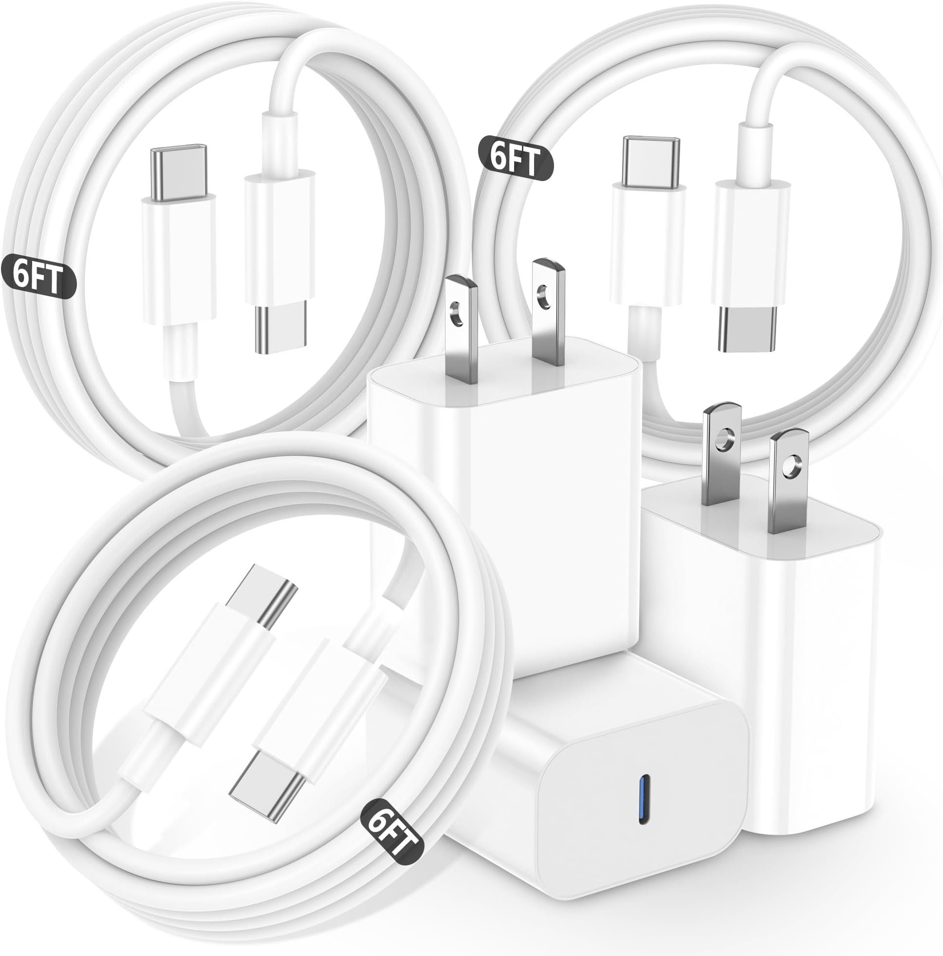 Amazon.com: iPhone 16 15 Charger Fast Charging Type C Chargers USB C ...
