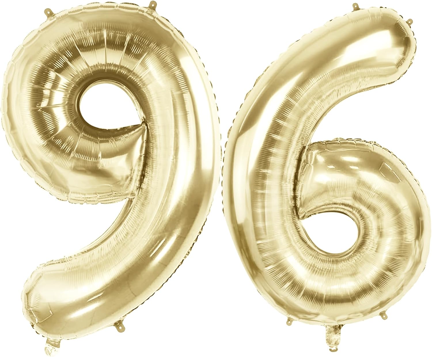 Amazon.com: Number 96 Balloons for 96th Birthday Party Decorations, 40 ...