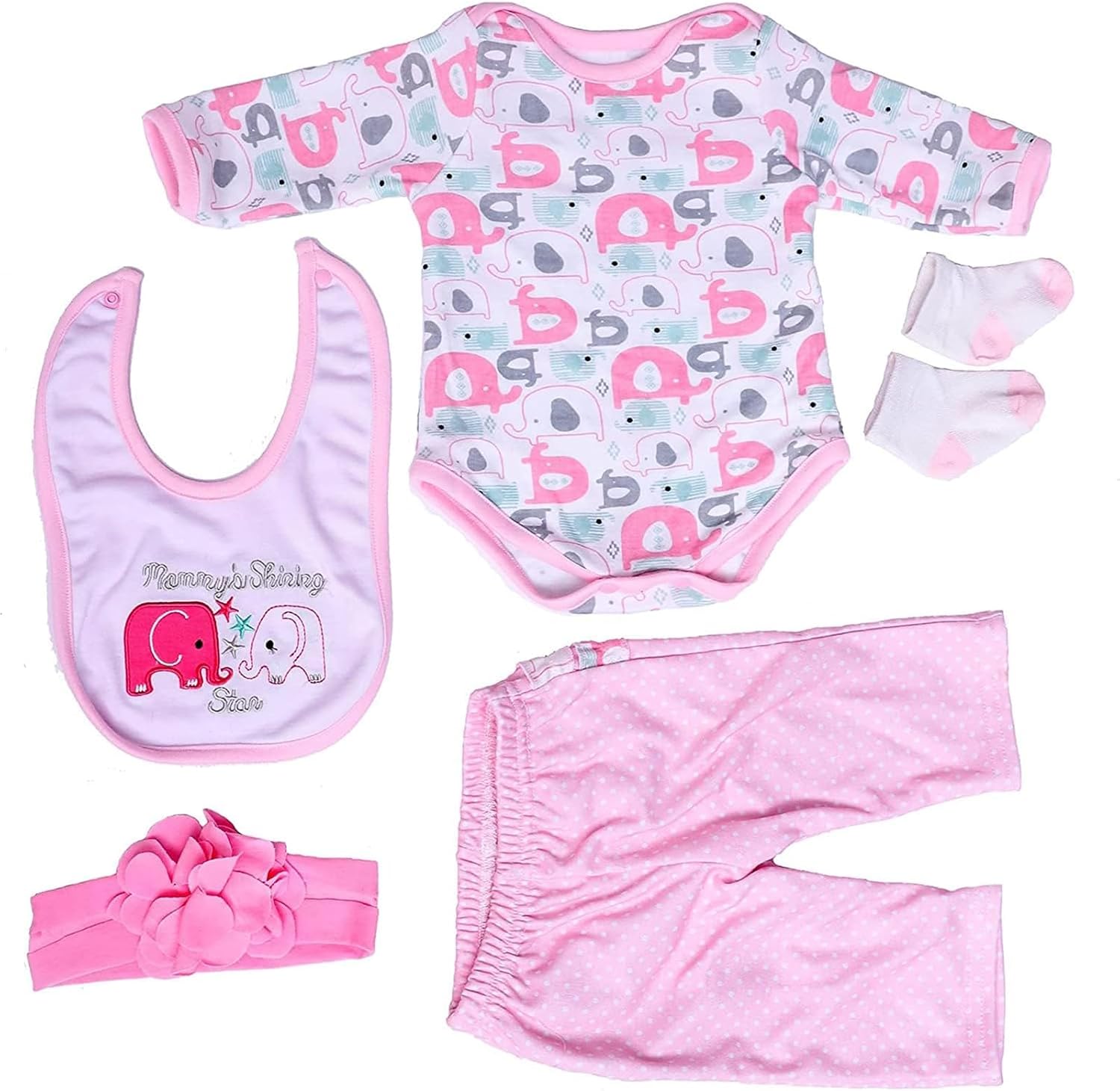 RUNGQIANY Reborn Dolls Clothes Fits 20 Inches -23 Inches Reborn Toddler ...