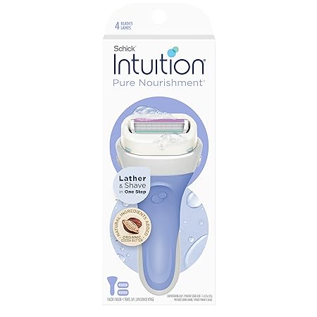 Amazon.com: Schick Intuition Pure Nourishment Razors for Women | 1 ...