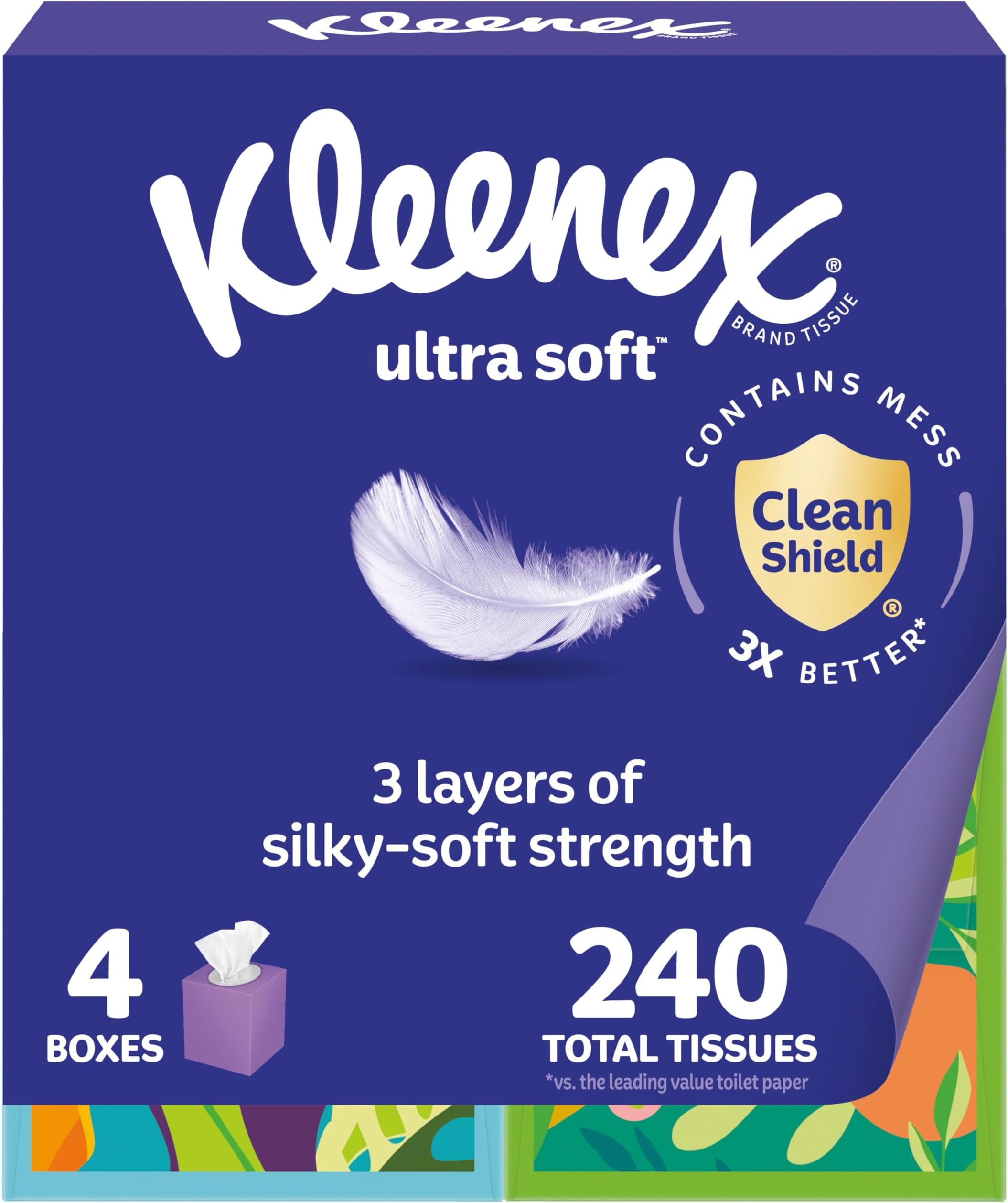 Amazon.com: Kleenex® 3-Ply Pocket Packs Facial Tissues (16 packs of 10 ...