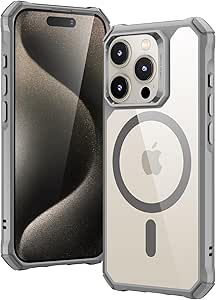 Amazon.com: ESR for iPhone 15 Pro Max Case, Compatible with MagSafe, Set with 2 Screen ...