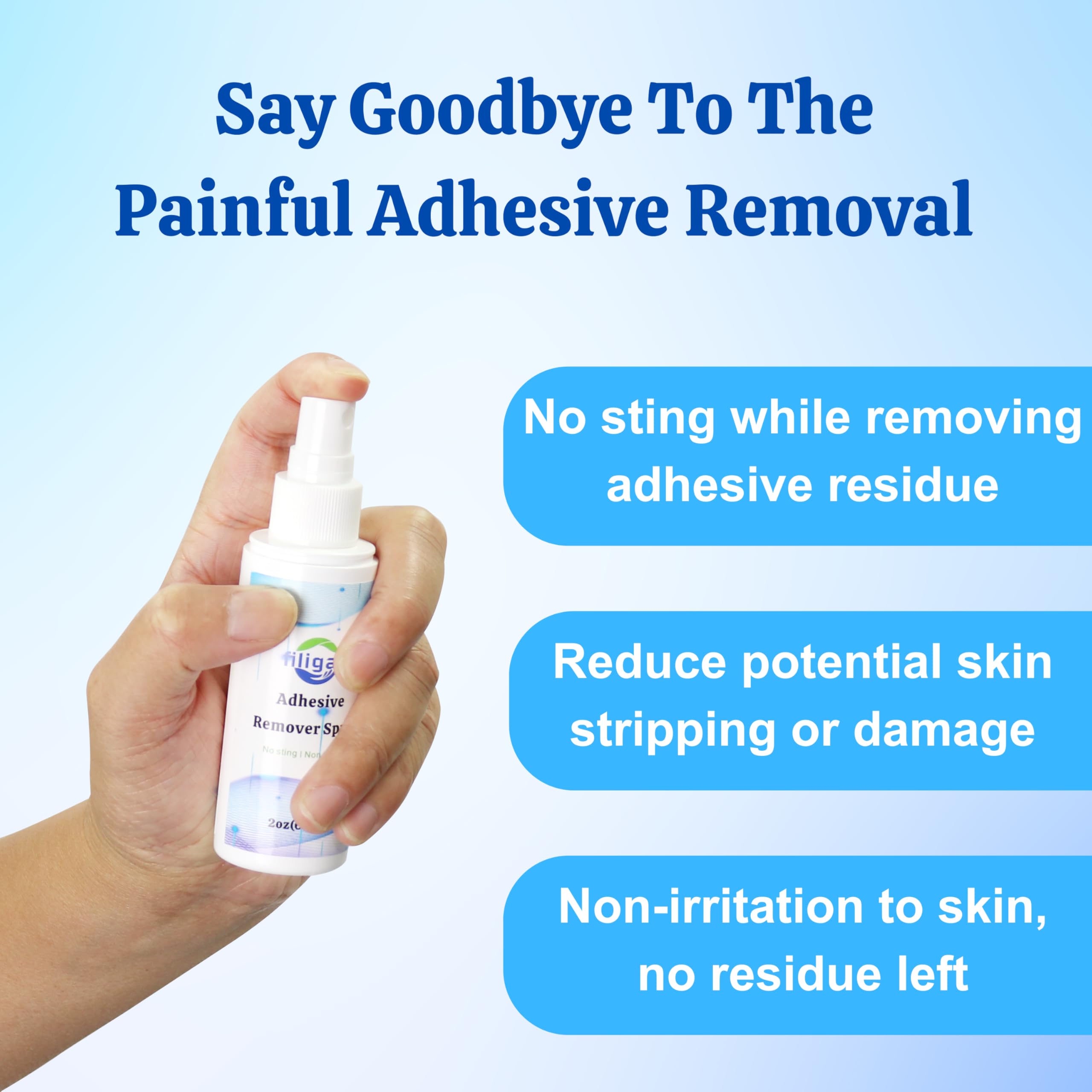 Snapklik.com : Filigan 2oz/60ml Adhesive Remover Spray, Ideal For ...