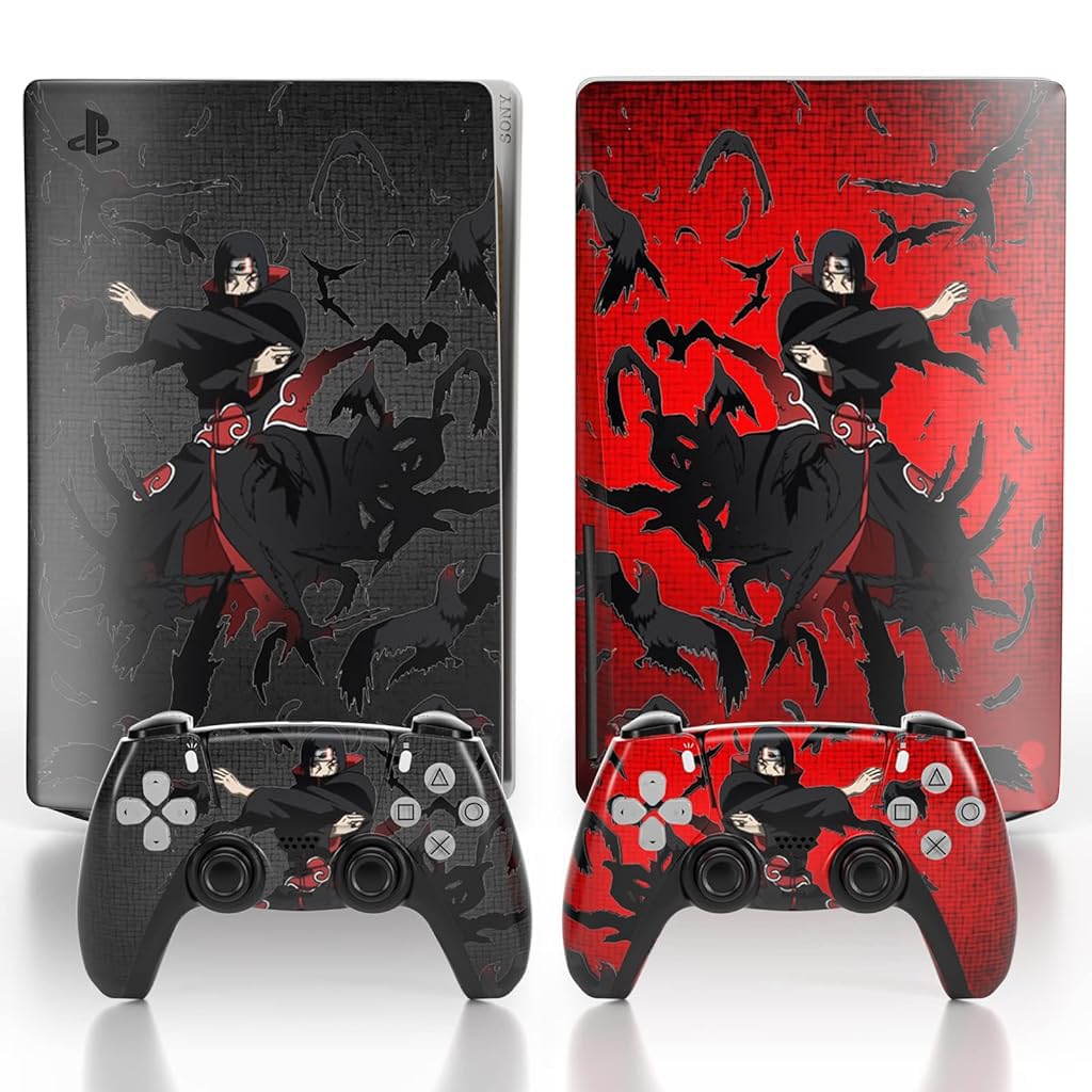 Verilux® Skin Cover Sticker for PS5 Disc Edition Game Console and ...