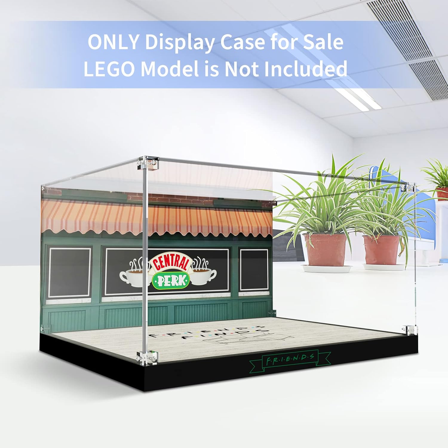 PIPART Acrylic Display Case for Lego 21319 Friends Central Perk ...