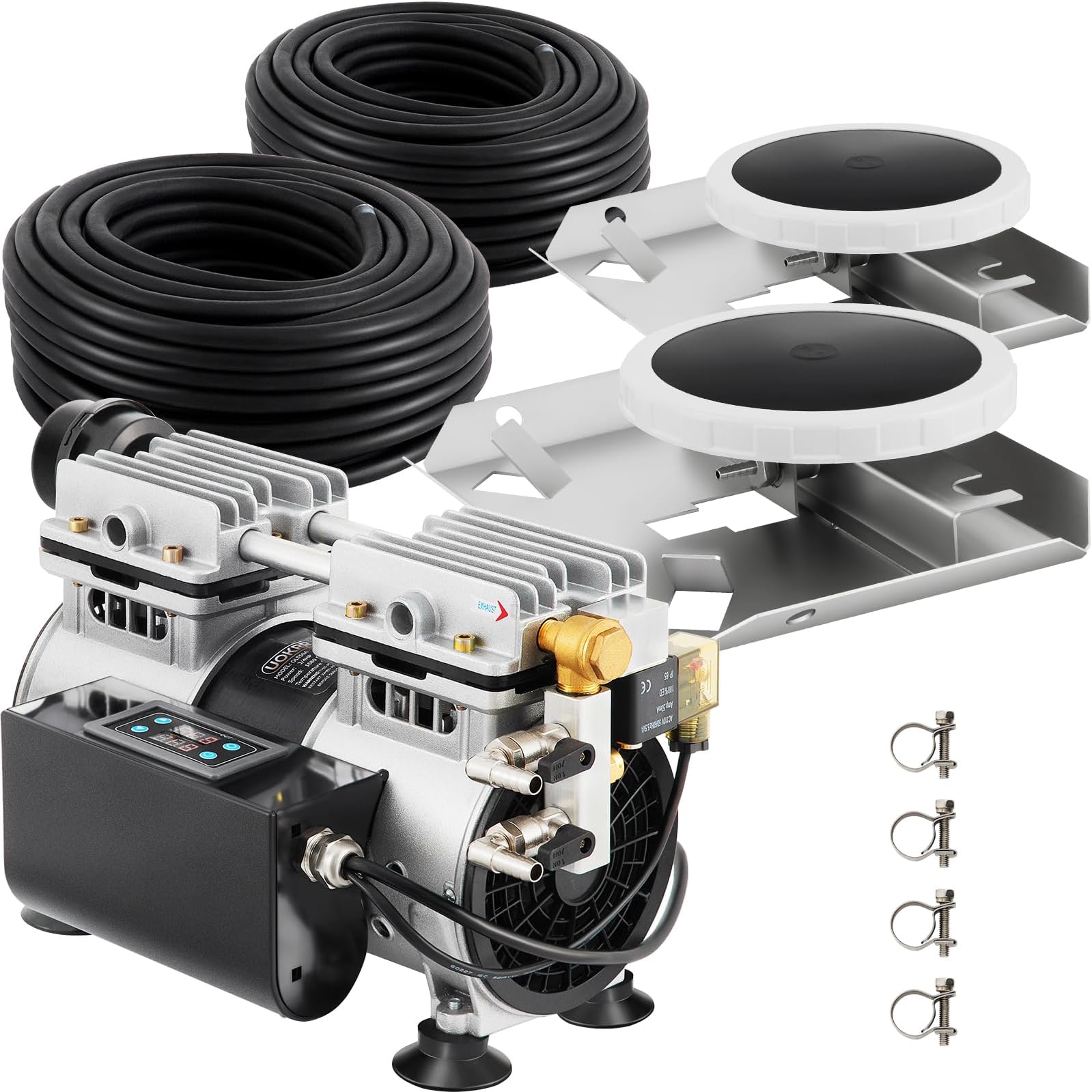 Amazon.com: Airpro Pond Aerator Kit by Living Water Aeration - Rocking ...