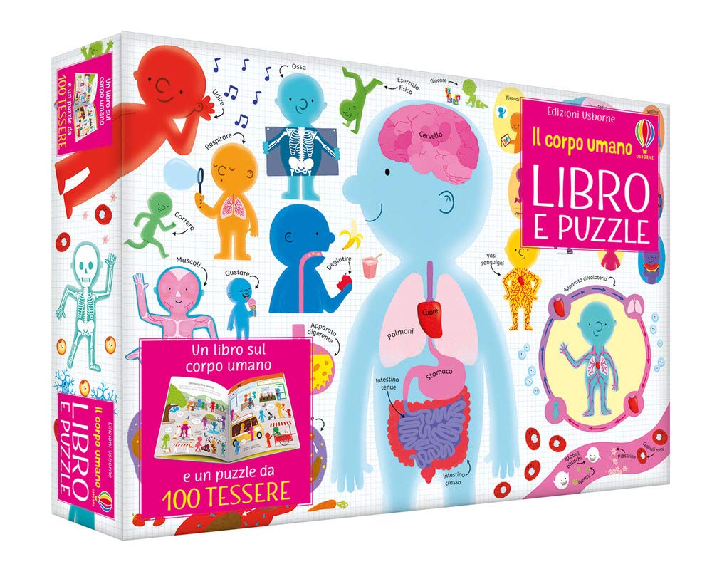 Amazon.it: Il corpo umano. Libro e puzzle. Ediz. a colori. Con puzzle ...