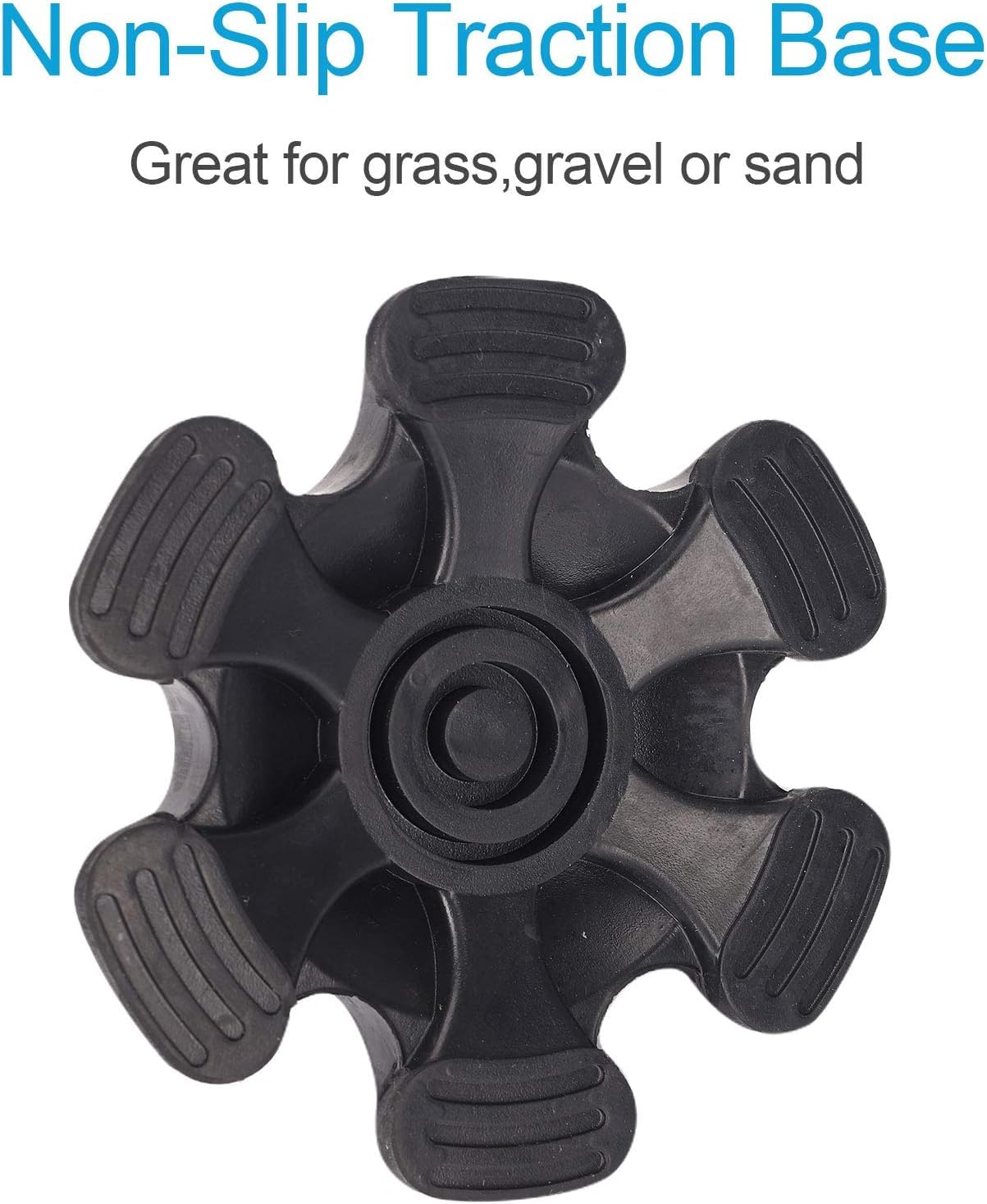Snapklik.com : Walking Cane Tips 3/4 Inch Heavy Duty,Quad Cane Tips ...