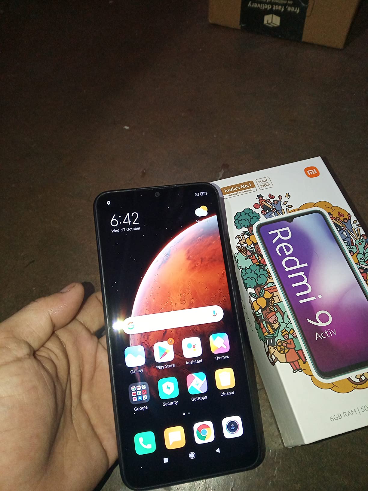 Redmi 9 Activ (Carbon Black, 6GB RAM, 128GB Storage) : Amazon.in ...