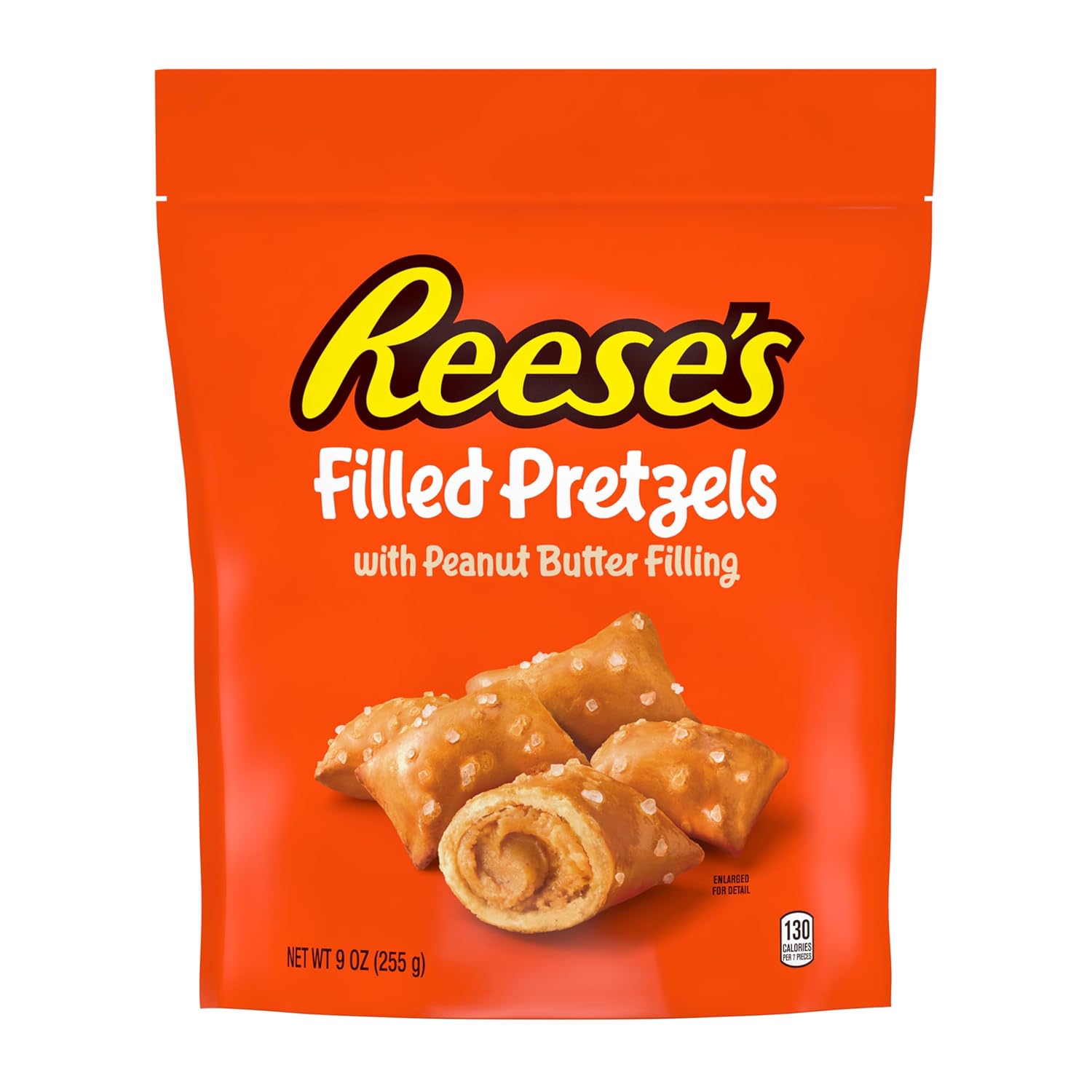 Amazon.com: Reese's Filled Pretzels, Peanut Butter Pretzel Nuggets ...