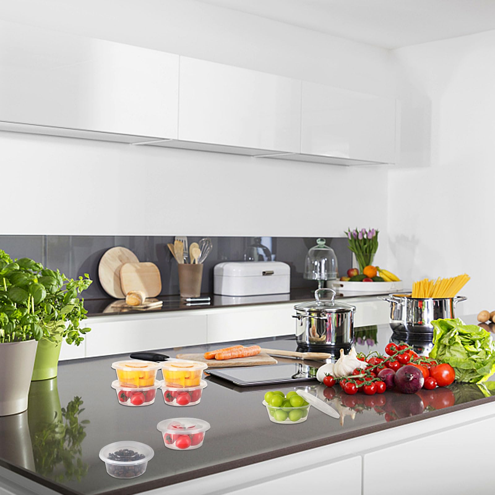 Snapklik.com : Augshy Slime Containers Small Plastic Containers