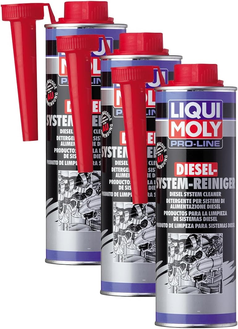 3x LIQUI MOLY 5156 Pro-Line Diesel System Reiniger Diesel-Zusatz 500ml ...