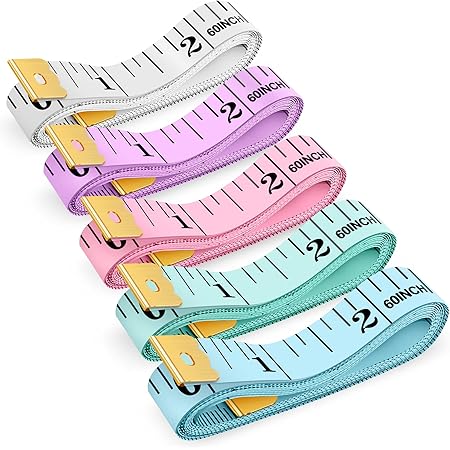 Amazon.com: Soft Tape Measure Double Scale Body Sewing Flexible Ruler ...