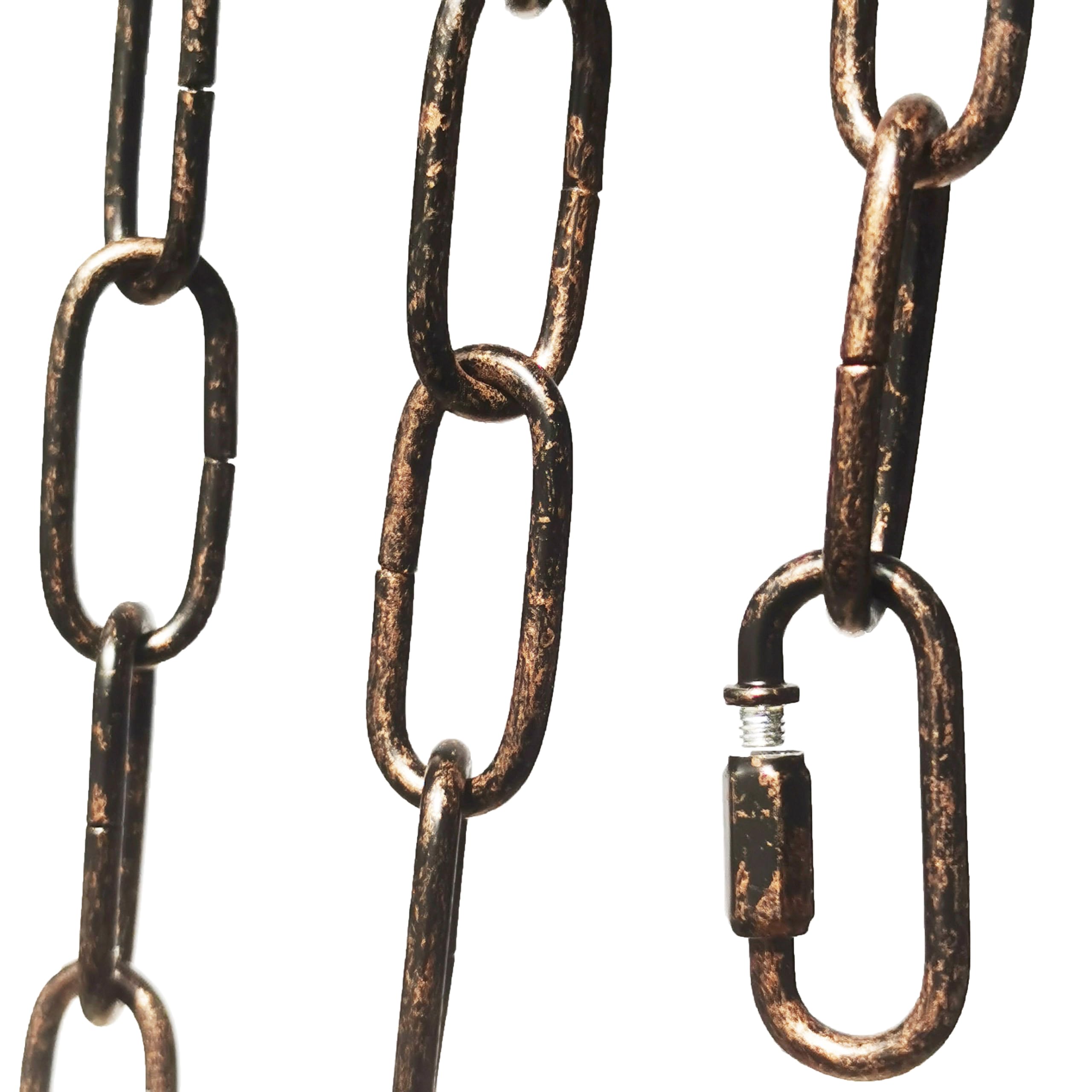 Amazon.com: CUFEAL 6ft Aged Bronze Finish Lighting Chain Industrial ...